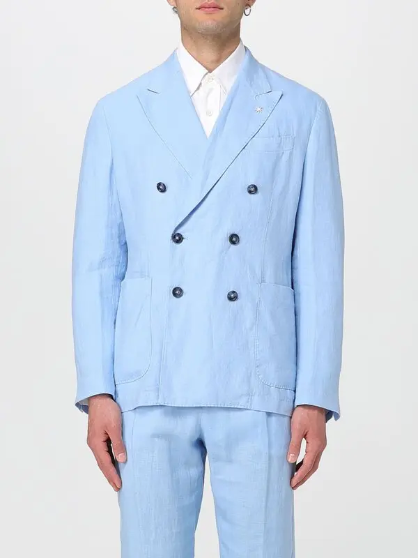 MANUEL RITZ Jacket - Blue