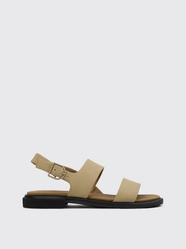Camper Heeled Sandal - Beige