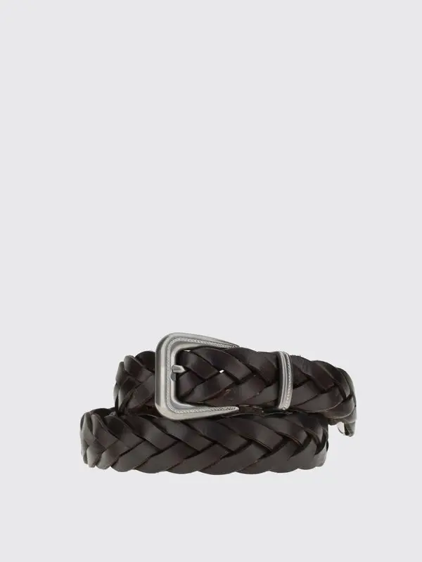 Brunello Cucinelli Braided Belt - Dark