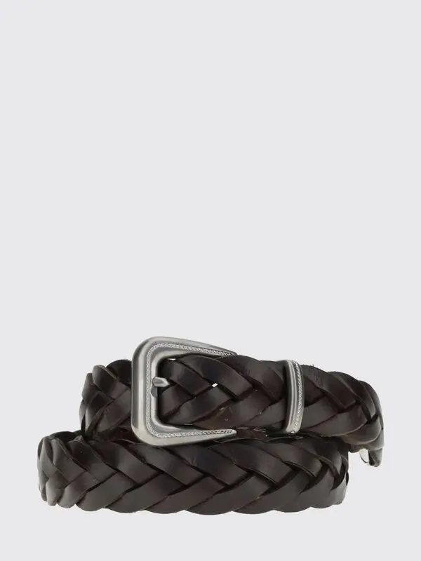 Brunello Cucinelli Braided Belt - Dark