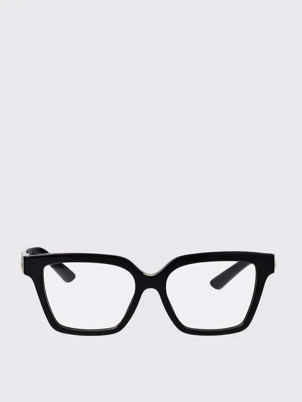 Dolce & Gabbana Tortoiseshell Acetate Rectangle Eyeglasses