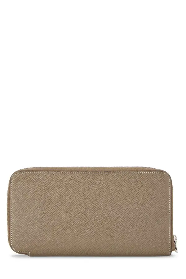 Hermès Etoupe Epsom 'in Continental Wallet - Grey