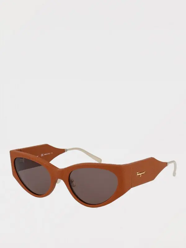 FERRAGAMO Sunglasses - Brown