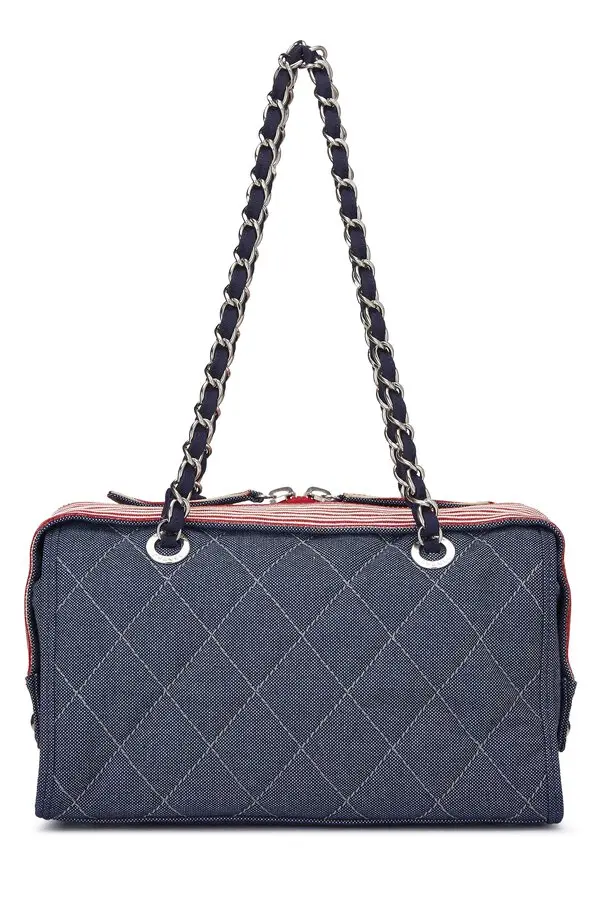 Chanel Denim Boston Bag