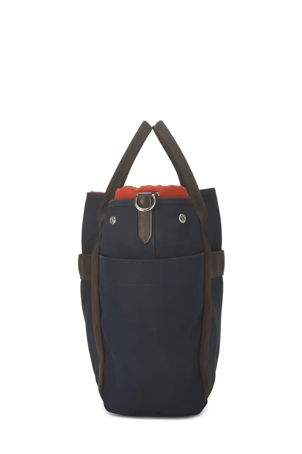 Hermès Canvas Sac De Pansage Grooming Bag