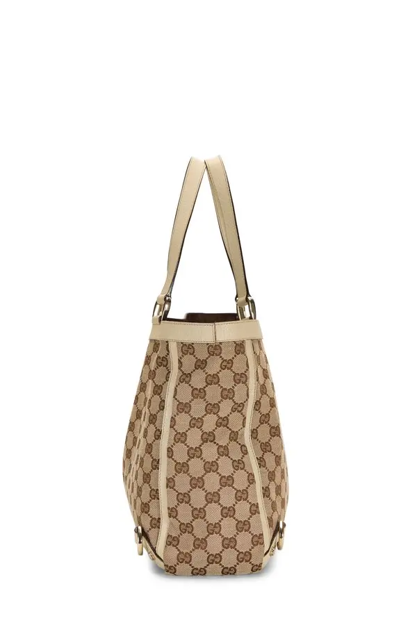 Gucci Original Gg Abbey Tote - White