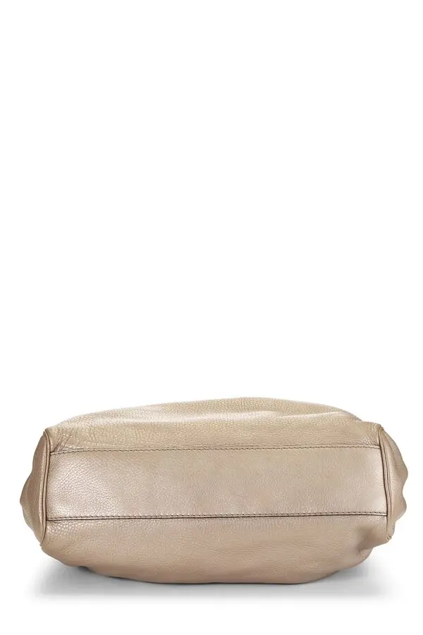 Gucci Metallic Leather Sukey Tote