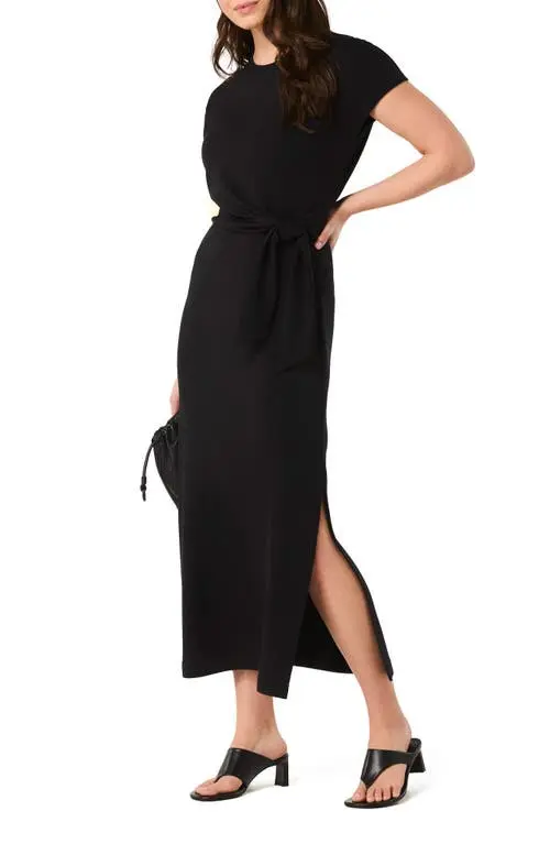 Spanx Airessentials Tie Waist Maxi Dress - Very Black