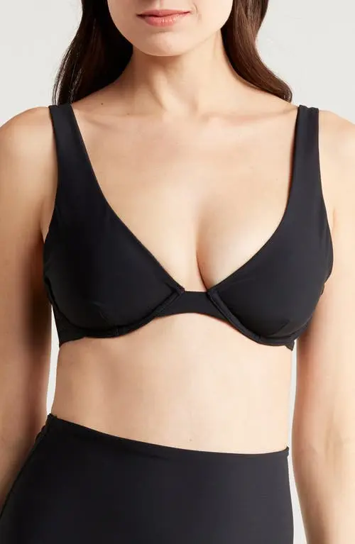 Bondi Born Gracie Underwire Bikini Top - Black
