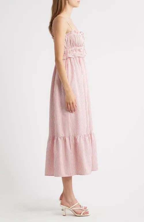 ALL IN FAVOR Stripe Sundress