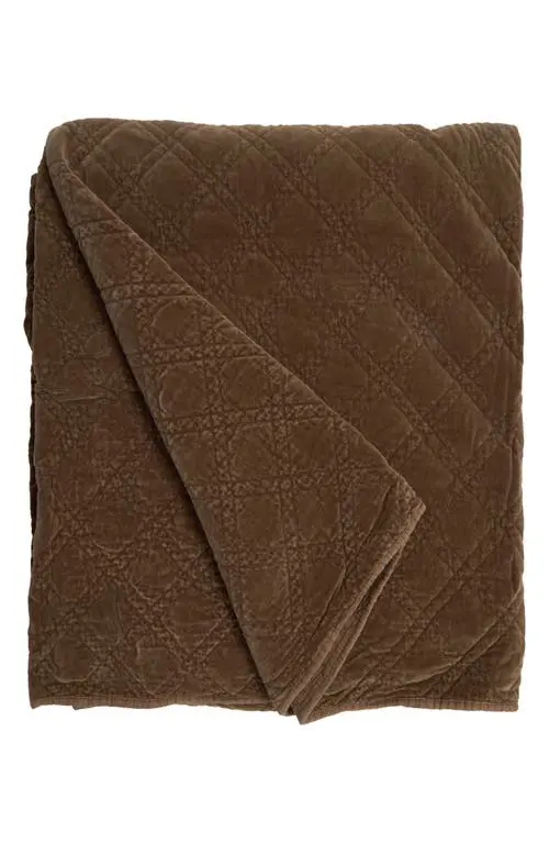 POM POM AT HOME Brussels Coverlet - Walnut