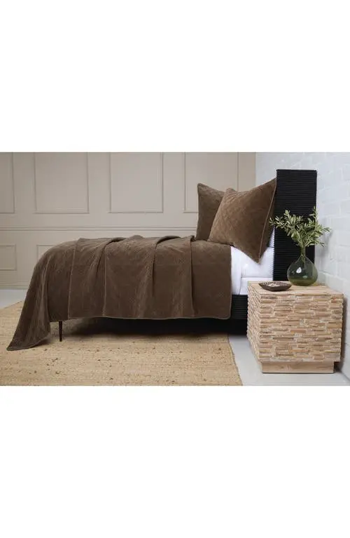 POM POM AT HOME Brussels Coverlet - Walnut