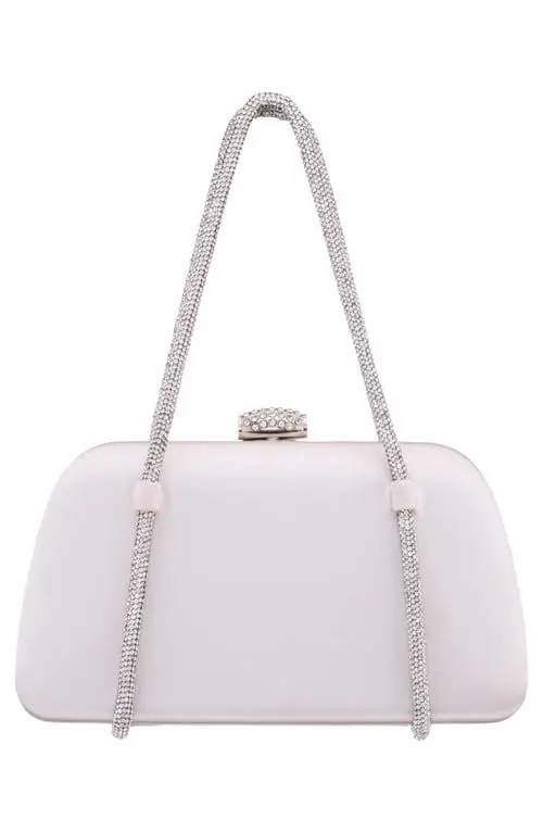 Nina Camara Frame Clutch - Ivory