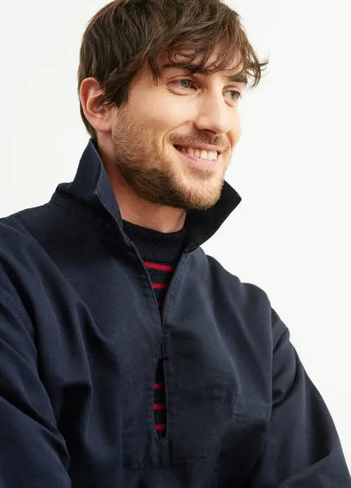 Saint James Nemo Ii French Sailor Canvas Jacket