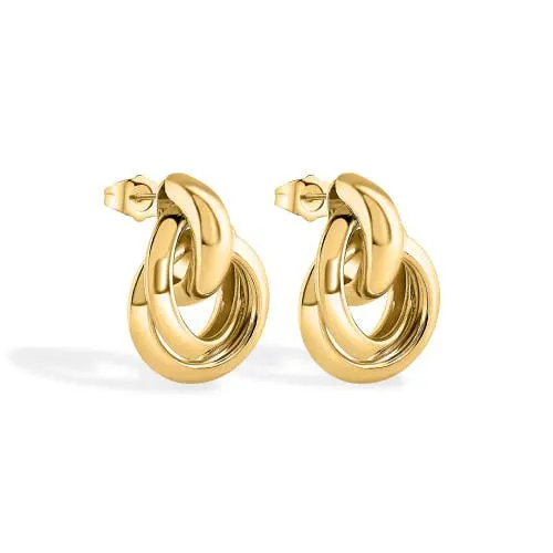 MAZIN JEWELS Seville Hoop Earrings - Gold