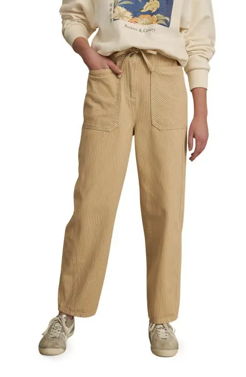 NEXT Striped Tie-waist Cotton Pants