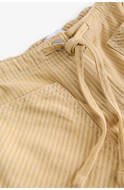 NEXT Striped Tie-waist Cotton Pants