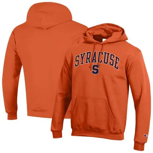 Champion Syracuse Arch Over Logo Pullover Hoodie