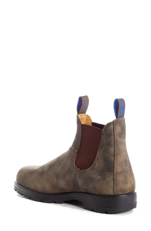 Blundstone Thermal Waterproof Shearling Lined Chelsea Boot - Rustic Brown