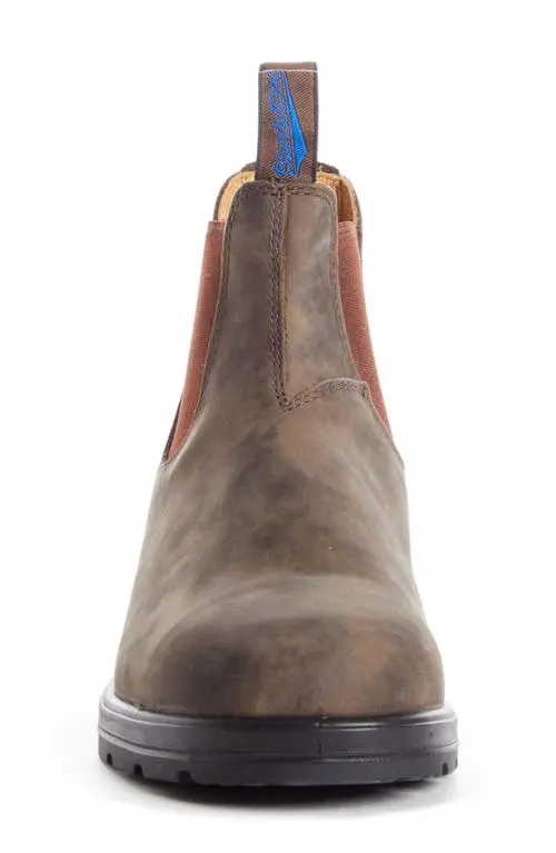 Blundstone Thermal Waterproof Shearling Lined Chelsea Boot - Rustic Brown
