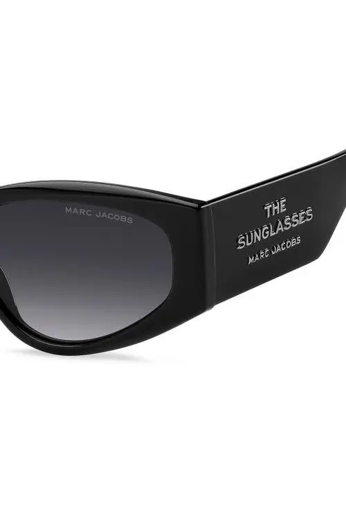 Marc Jacobs 56mm Cat Eye Sunglasses