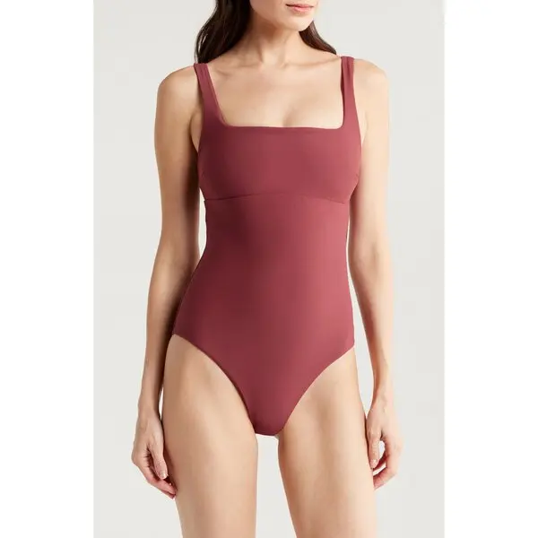 Bondi Born Maika One-piece Swimsuit - Ruby