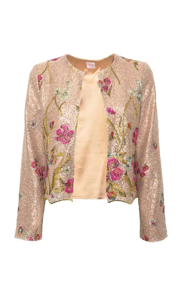 Loretta Caponi Embroidered Jacket