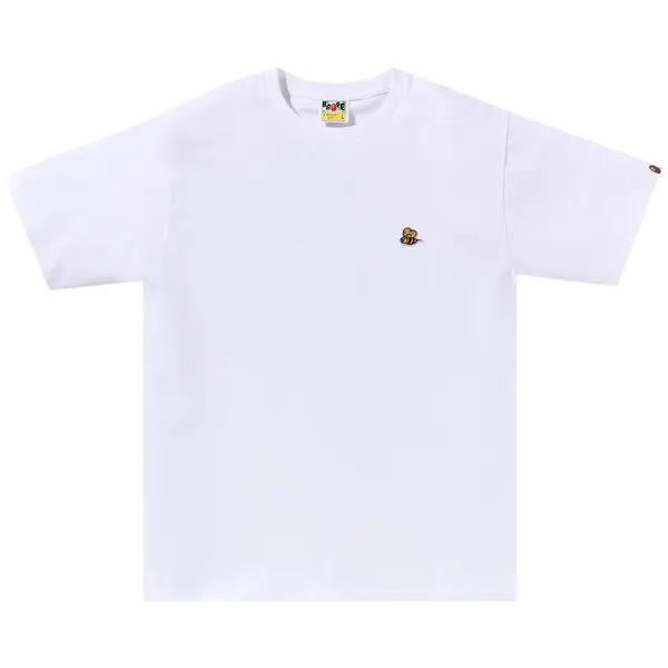 A BATHING APE Bee One Point Tee - White
