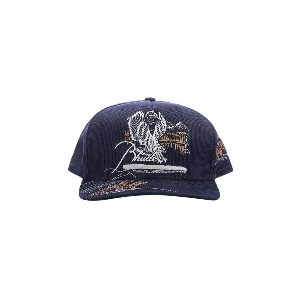 Rhude Eagles Souvenir Structure Cap - Blue