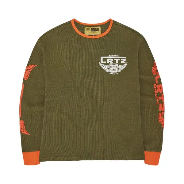 CORTEIZ Gasolina Waffle Long-sleeve - Multicolor