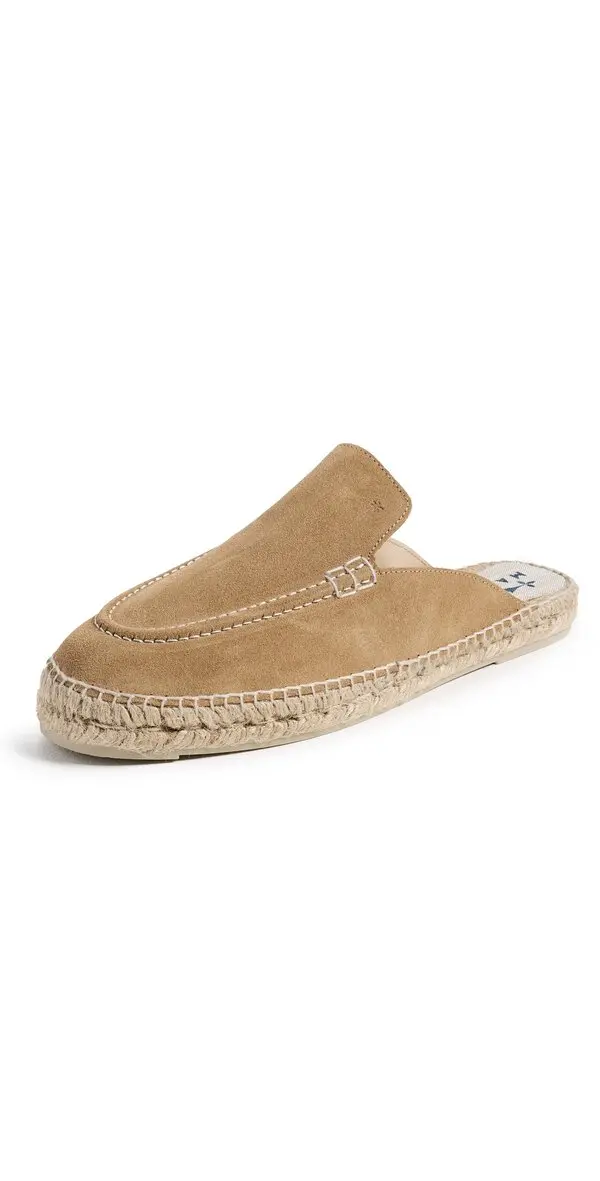 Manebí Suede Traveler Mule Espadrilles