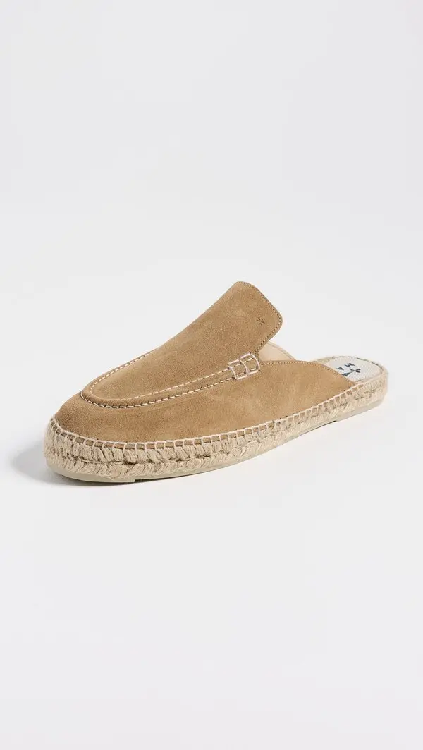 Manebí Suede Traveler Mule Espadrilles