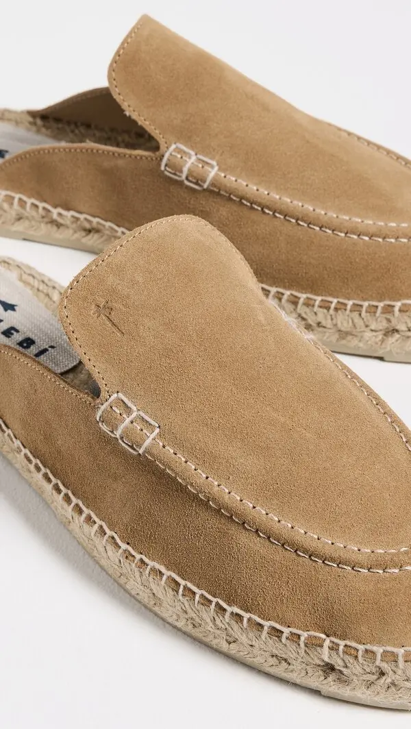 Manebí Suede Traveler Mule Espadrilles