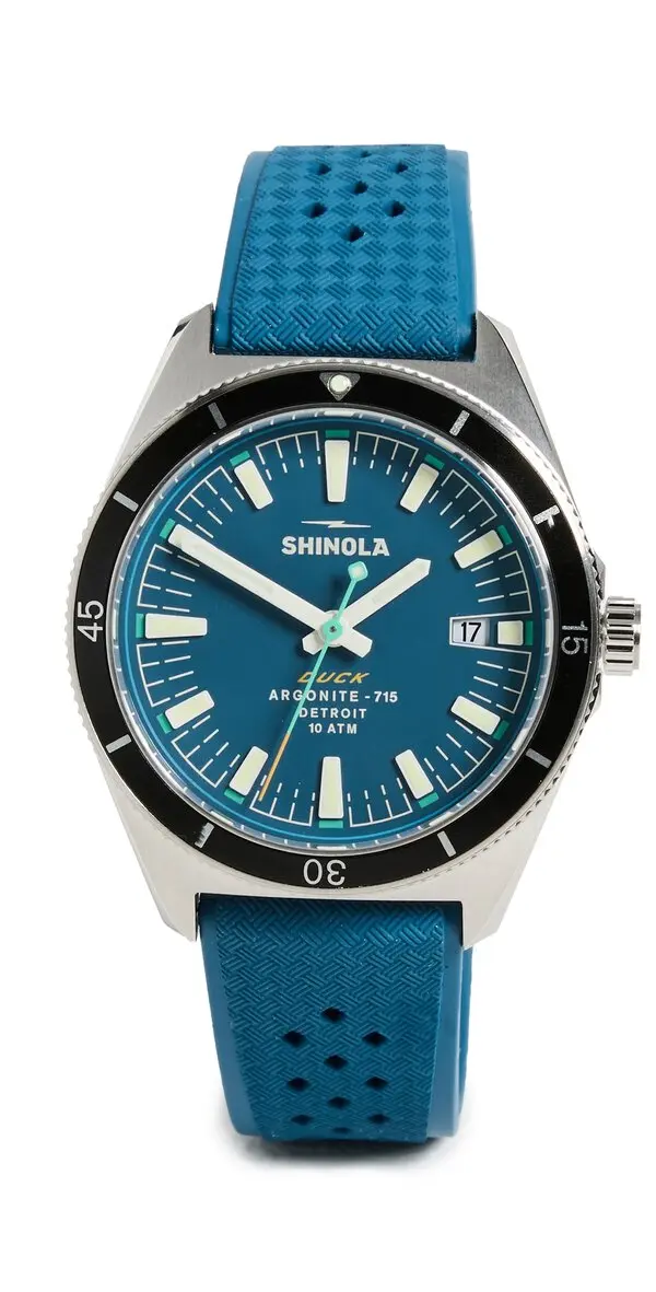 Shinola Duck 3hd Strap Watch - Blue