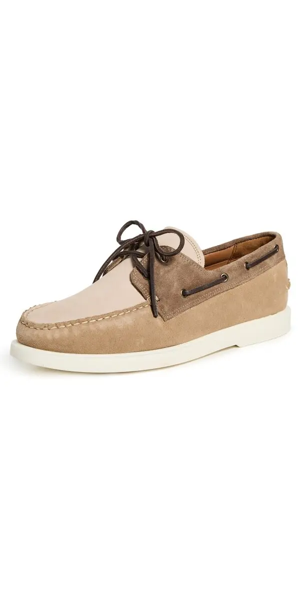 Allen Edmonds Panama Boat Shoe - Bone Mix
