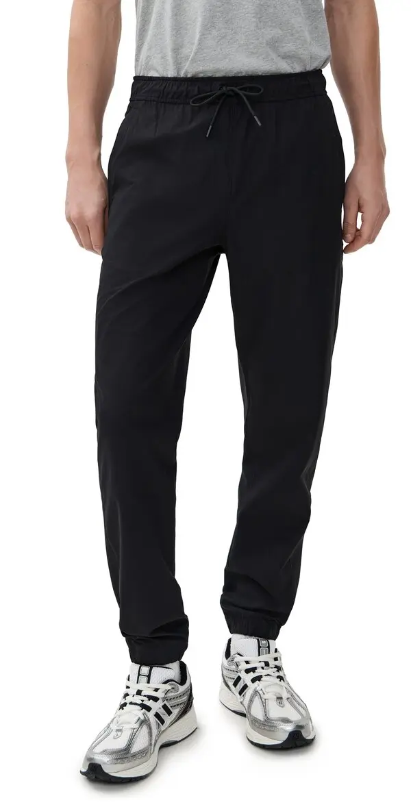 Reigning Champ Stretch Warp Knit Coach's Standard Joggers - Black