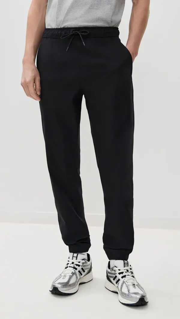 Reigning Champ Stretch Warp Knit Coach's Standard Joggers - Black