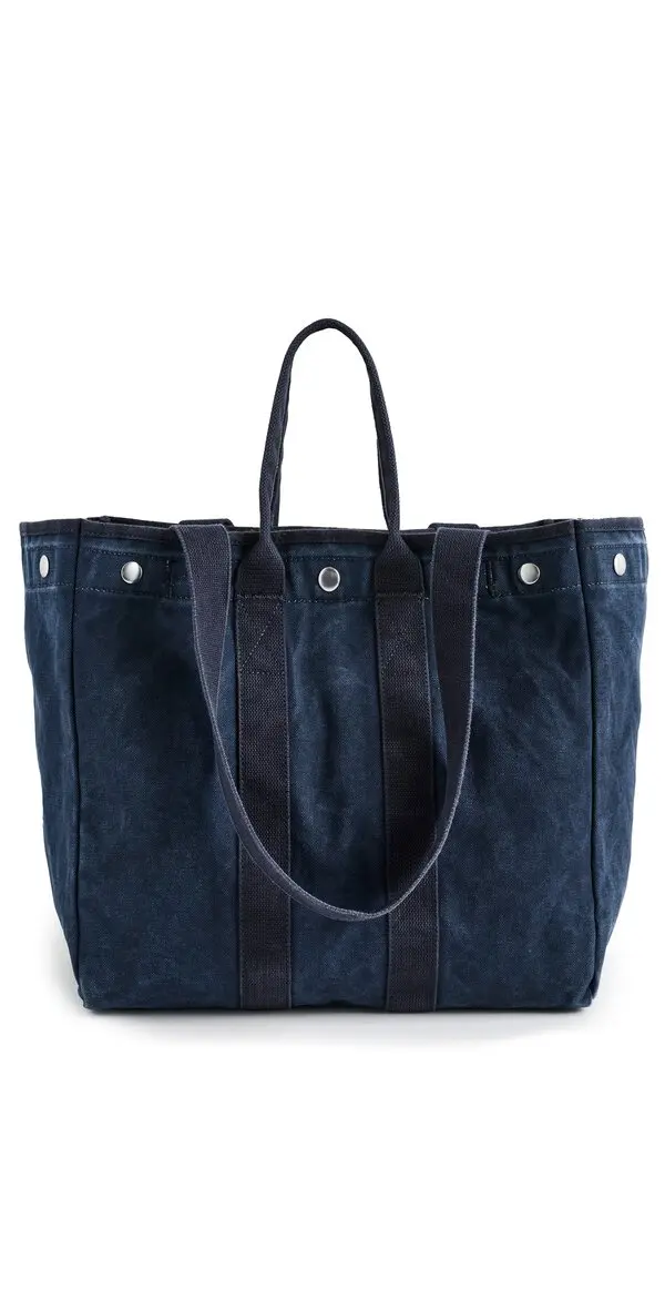 ALEX MILL Canvas Tote Bag - Navy