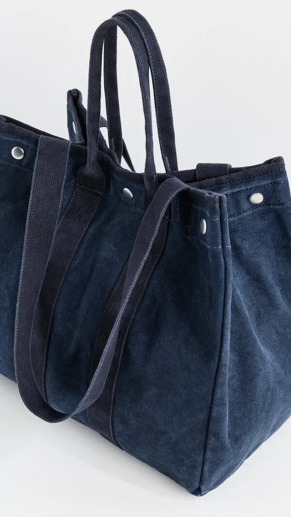 ALEX MILL Canvas Tote Bag - Navy