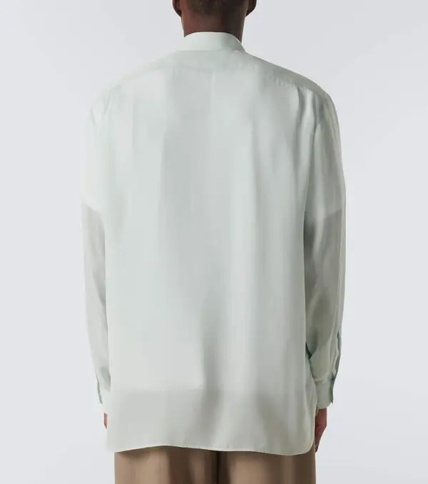 THE ROW Bresson Cupro Shirt