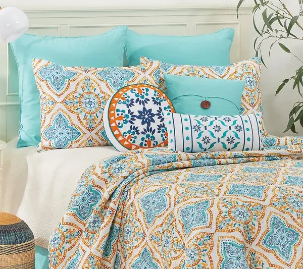 C&F HOME Terrace Medallion King Quilt Set