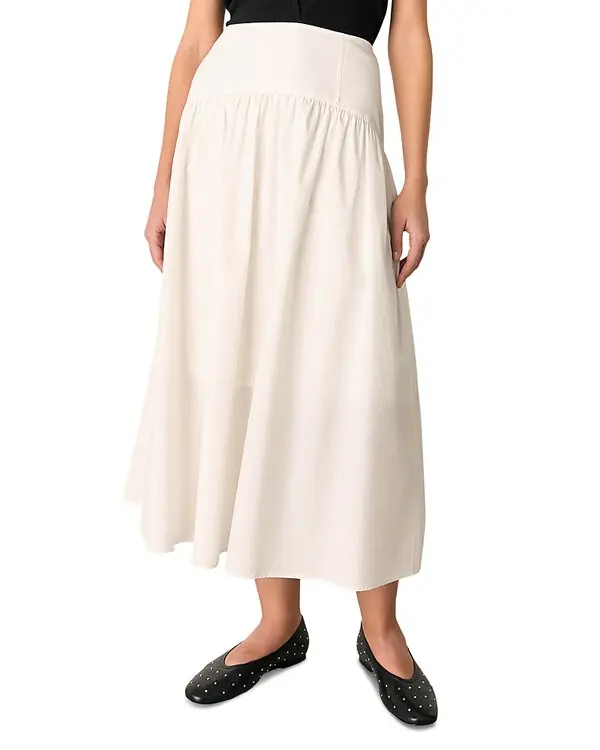 Whistles Waisted Midi Skirt