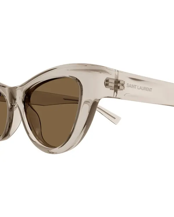 Saint Laurent Script Cat Eye Sunglasses