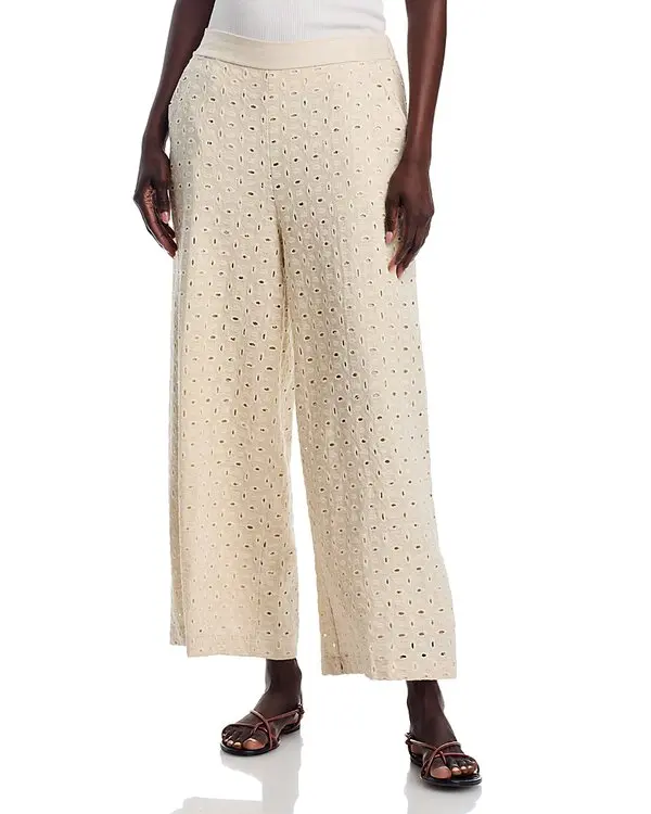 LA FEE MARABOUTEE Eyelet Trousers