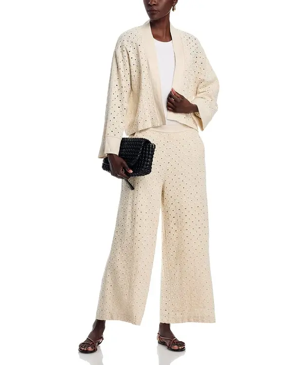 LA FEE MARABOUTEE Eyelet Trousers