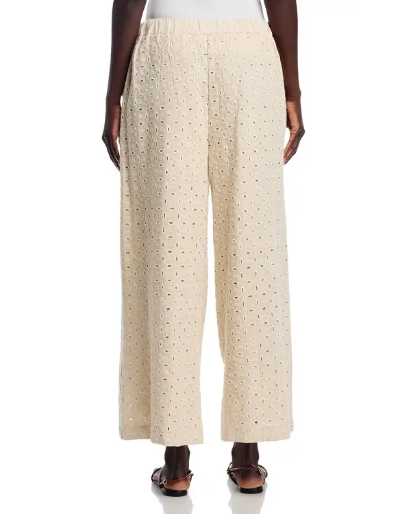 LA FEE MARABOUTEE Eyelet Trousers