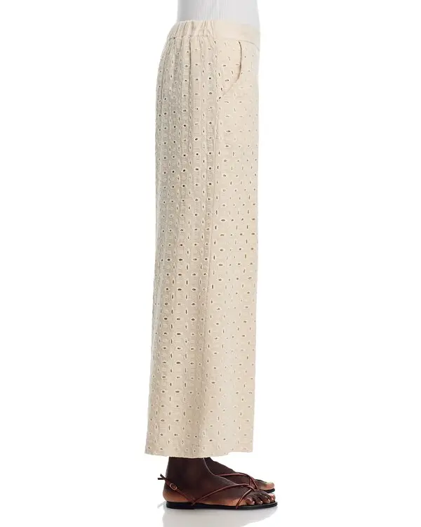 LA FEE MARABOUTEE Eyelet Trousers