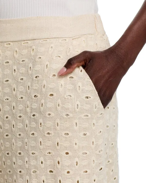 LA FEE MARABOUTEE Eyelet Trousers