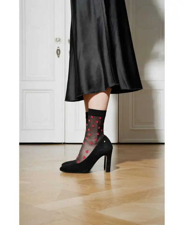 STINAA.J Jackie Orthopedic Suede Pumps - Black