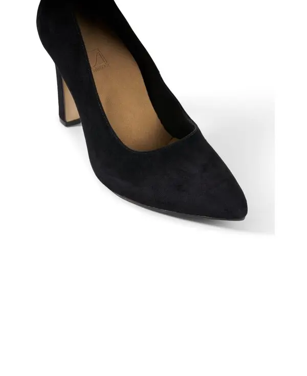 STINAA.J Jackie Orthopedic Suede Pumps - Black